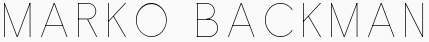 Marko Backman
